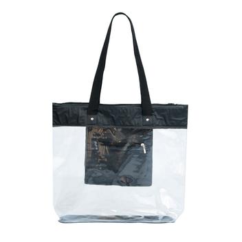 Sacola Bolsa de Praia e Piscina Impermeável Transparente com Zíper e ...