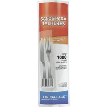 Sacos para talheres 6cm x 23cm c/1000 unid - Extrusa pack - Saco ...