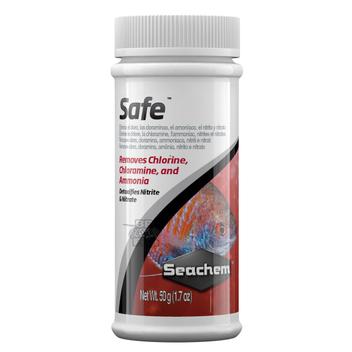 Safe Seachem Removedor Cloro Cloramina Amonia Aquários 50g - Peixes ...