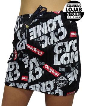 Saia Veludo Sticker Heavy - Cyclone - Saia Esportiva - Magazine Luiza