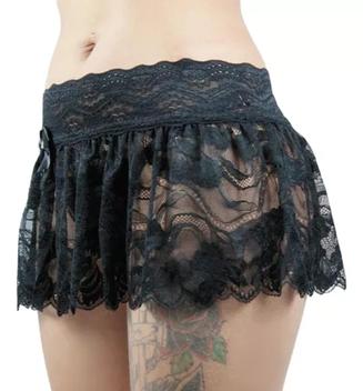 Sainha Renda Sexy Tamanho Unico Intima Delas - Sensual - Conjunto de Lingerie - Magazine Luiza