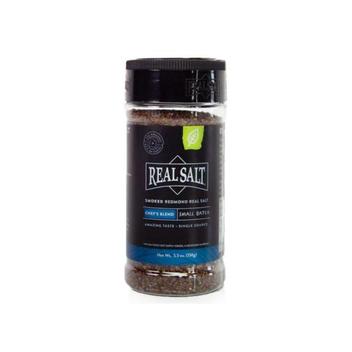Sal Integral Defumado Chefs Blend - Real Salt Redmond - 156g - Sal ...