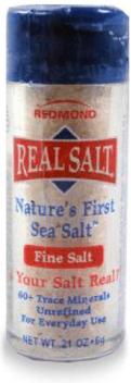 Sal Integral Fino Mini Frasco 6G - Real Salt - Sal - Magazine Luiza