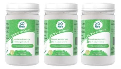 Sal Lavagem Nasal Solução Sem Arder Alívio Já - 3kg Kit C/3 - Xô Ites ...