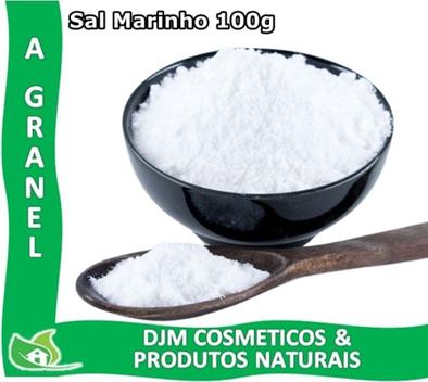 Sal Marinho 100g (Tempero / Condimento) - Granel - Sal - Magazine Luiza