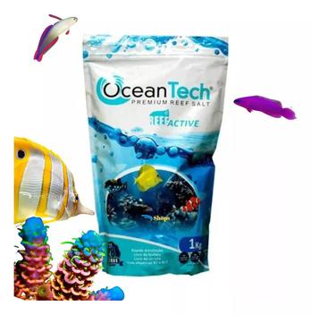 Sal Marinho 1kg Reef Active Ocean Tech C/ Pronta - OceanTech - Produtos para Tratamento da Água ...