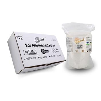 Sal Marinho Integral Sem Iodo 100% Natural Moido 1kg Puro - Salt - Sal ...