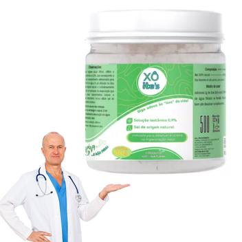 Sal Para Lavagem Nasal E Higienização Pote Com 500g Xô Ites - Frasco de ...