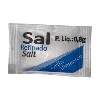 Sal Sachê Grilo Alimentos 0,8g Caixa 2.000 unidades - Sal - Magazine Luiza