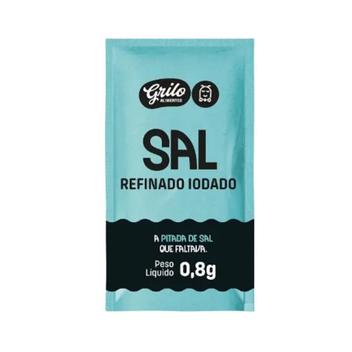Sal Sachê Grilo Alimentos 0,8G Caixa Com 1000 Unidades - Sal - Magazine ...