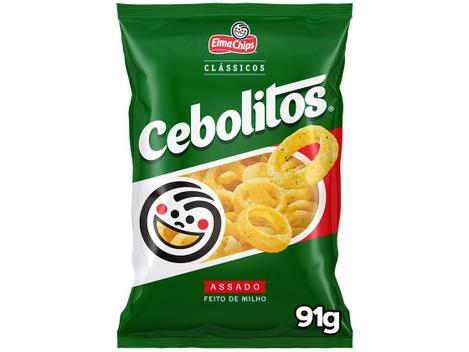 Salgadinho Cebolitos Elma Chips 91g - Cebolitos - Magazine Luiza