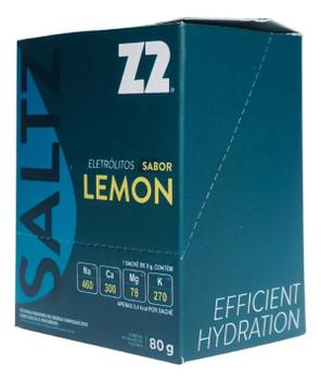 Saltz Z2 Eletrólitos Lemon 10 Sachês 8g - BCAA - Magazine Luiza