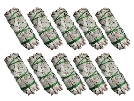 Salvia Branca Incenso Natural Para Defumação e Purificação Tocha 10cm ...