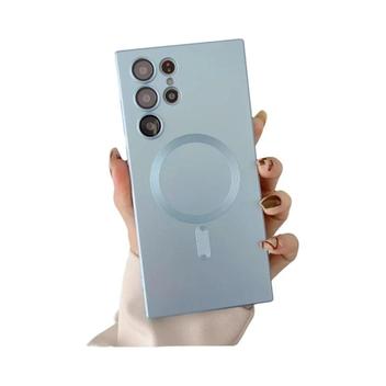 Samsung Galaxy S24 S23 S22 S21 S20 Note20 Ultra plus Magsafe Magnético Caso De Carregamento Sem ...