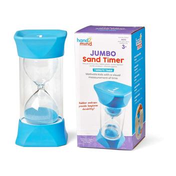 Sand Timer hand2mind Jumbo Temporizador visual de 1 minuto para ...