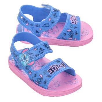 Sandália Bebê Gdn Disney Stitch Papete Baby Diversão 22991 - Papete ...