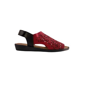 Sandália Couro Balatore Flat Caribe 044044 - Sandália Feminina ...
