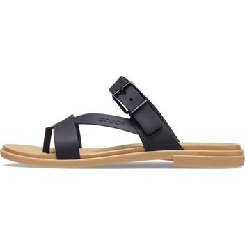 Sandália crocs tulum toe post black/tan - Sandália Feminina - Magazine ...