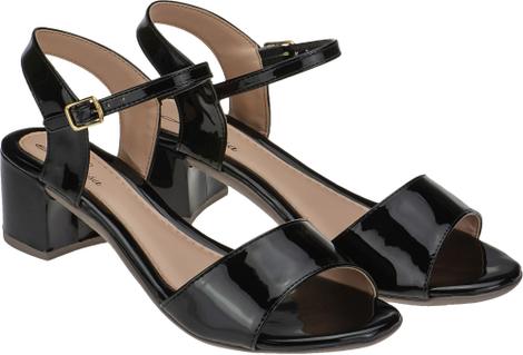 Sandalia Feminina Salto Baixo Confortavel Barato - Larissa - Sandália ...