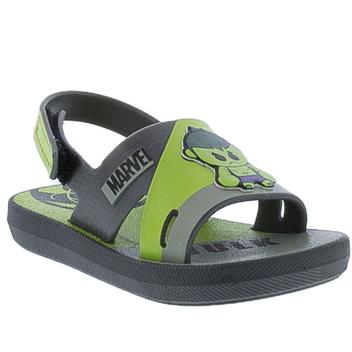Sandália Marvel Incrível Hulk Verde - GRENDENE KIDS - Outros Moda e ...