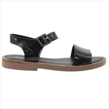 Sandália Melissa Mar Sandal II Adulto Preto/Marrom - Sandália Feminina - Magazine Luiza
