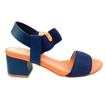 Sandália Modare Salto Grosso Bloco Elástico Ortopédica - Modare ...