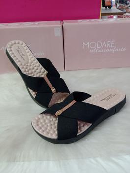 Sandalia Modare Ultra Conforto Ortopédico Esporão Fascite Plantar 7142. ...