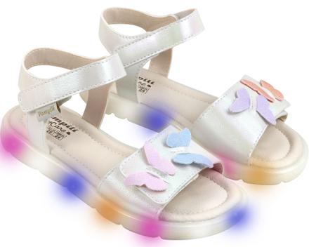 Sandalia pampili lulli led e laço - 697030 - Sandália Feminina ...