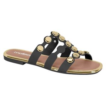 Sandália Rasteira Moleca Slide Feminina Casual 5435.549 - Sandália ...
