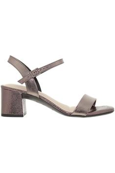 Sandália Salto Grosso Baixo - Moleca - Sandália Feminina - Magazine Luiza