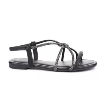 Sandalia tanara t8274 0006 preto feminino - Sandália Feminina ...