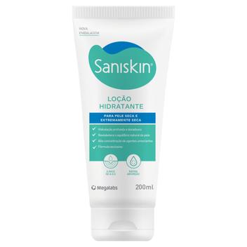 Saniskin Original Loção Hidratante 200ml - Dersani - Cuidados com o ...