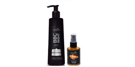 Sanliss BBC Night e Repair Macadâmia - Leave in Capilar - Magazine Luiza
