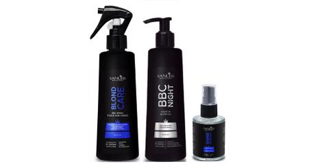 Sanliss Blond Care BBC Spray e BBC Night e Shine Moringa - Kit de ...