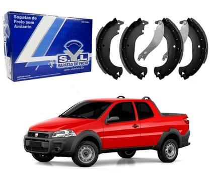 Sapata de freio syl fiat strada 1.4 2010 a 2020 - Sapata de Freio - Magazine Luiza