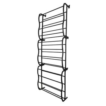 Sapateira Vertical De Parede Shoemaker Closet 1,83m Até 36 Pares Preto ...