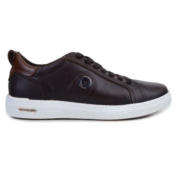 Sapatênis Masculino Pegada Couro Dubai Nitro P Marrom - 1120 ...