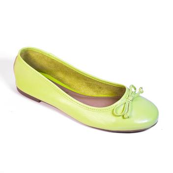 Sapatilha Bico Redondo Verde Lima - MAHASA - Sapatilha Feminina ...