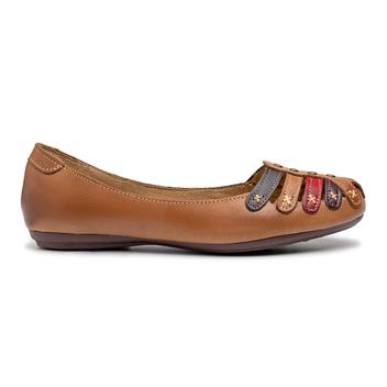 Sapatilha feminina couro alta durabilidade estilo conforto - JOTA FLEX ...