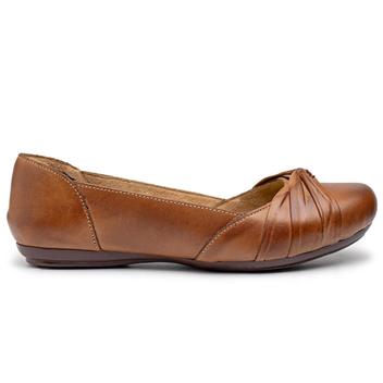 Sapatilha feminina em couro estilo praticidade conforto - JOTA FLEX ...