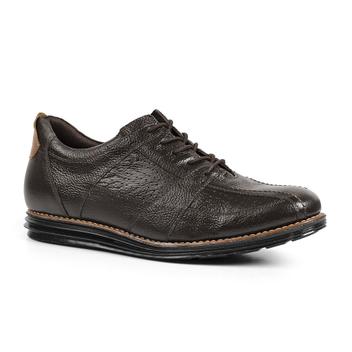 Sapato Casual Masculino Conforto em Couro Amsterdam Café - UOLK ...