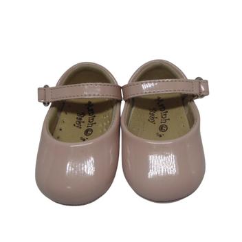 Sapato de Bebe Sapatilha Salomé Casual Batizado Infantil Menina RN ...