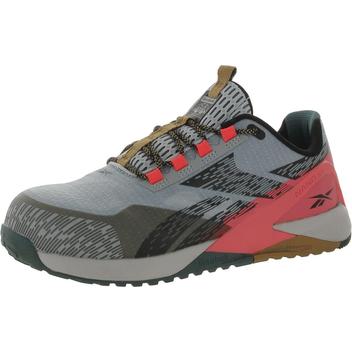 Sapato de segurança feminino Reebok Work RB382 Nano X1 Adventure Blue ...