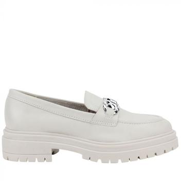 Sapato Loafer Bottero Couro Gelo - Loafer Feminino - Magazine Luiza