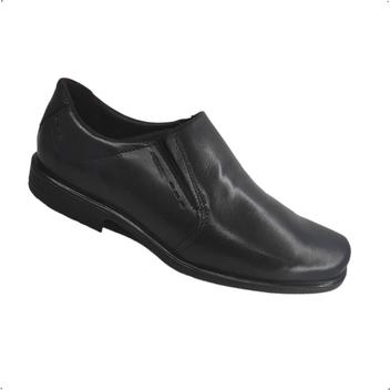 Sapato Social Pegada Couro Tamanho especial Amortech 522110 - Sapato ...