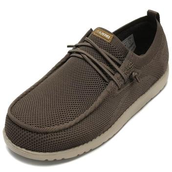 Sapatos de caminhada 1TAZERO Wide Barefoot Ortopédicos Cáqui - Palmilha ...