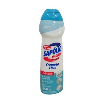 Sapólio Cremoso com Cloro Radium 250ml - Sapólio / Saponáceo - Magazine ...