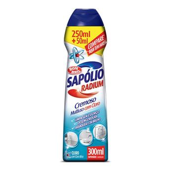 Sapolio Radium Cremoso Tradicional 250ml - Sapólio / Saponáceo ...