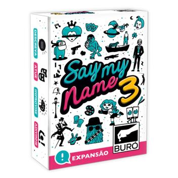 Say my Name 3 - Jogo de Cartas - Buró - Deck de Cartas - Magazine Luiza