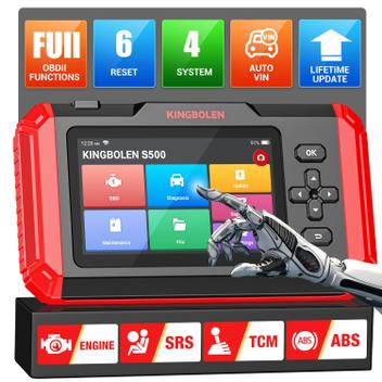 Scanner de diagnóstico KINGBOLEN S500 OBD2 para sistemas Car 4 ...